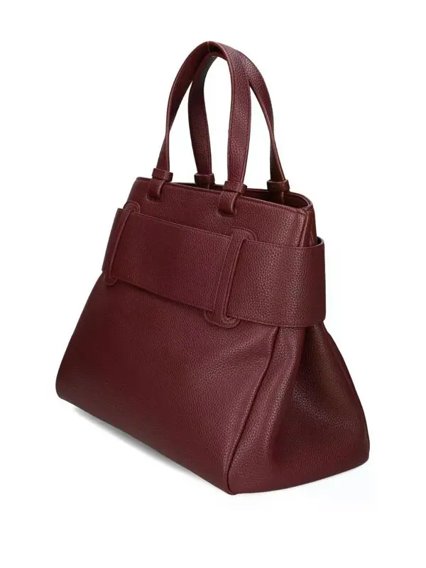 Armani Exchange Buckle-detail Tote Bag - Red