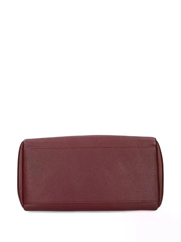 Armani Exchange Buckle-detail Tote Bag - Red