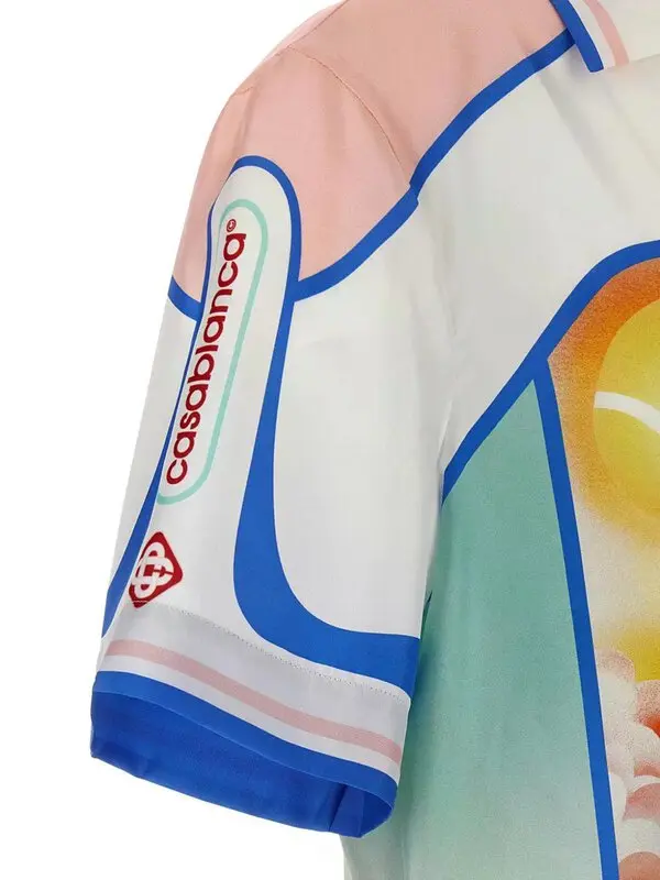 Casablanca Fuji Dream Camp-collar Shirt