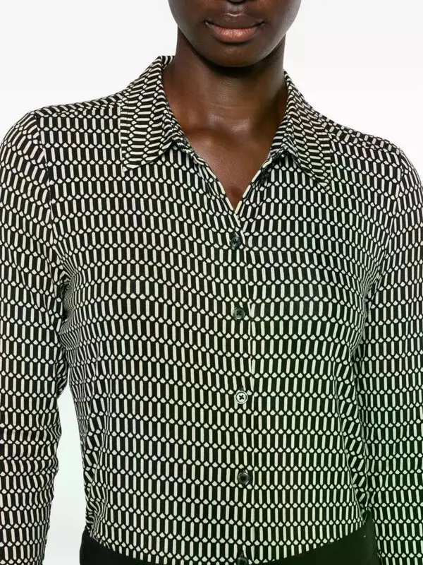 Marc O'polo Geometric-pattern Button Shirt