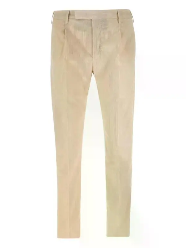 PT TORINO Pleated Corduroy Trousers