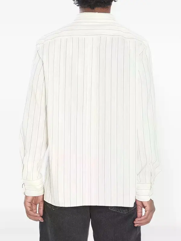 Saint Laurent Striped Cotton Shirt