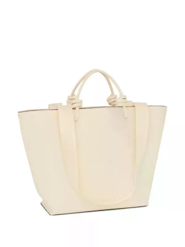 TOUS Knotted-handle Embossed Tote Bag