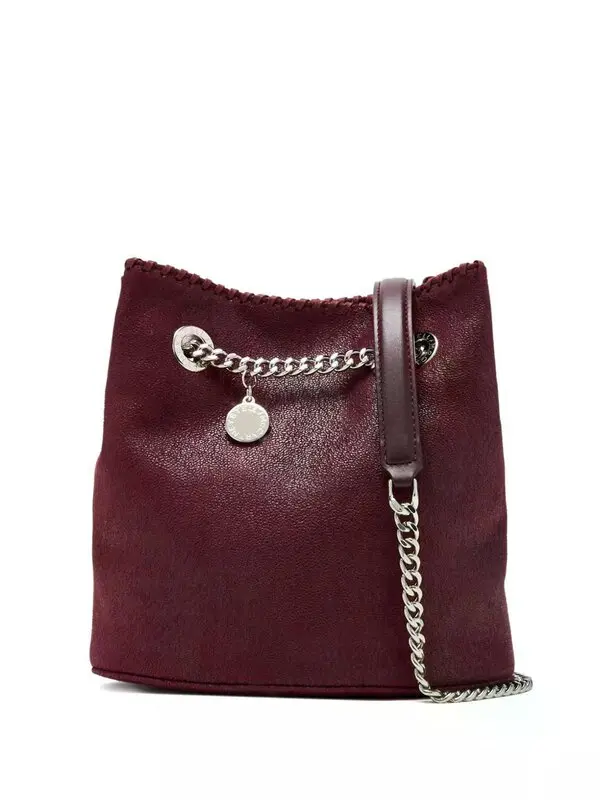 Stella McCartney Chain-trimmed Bucket Bag