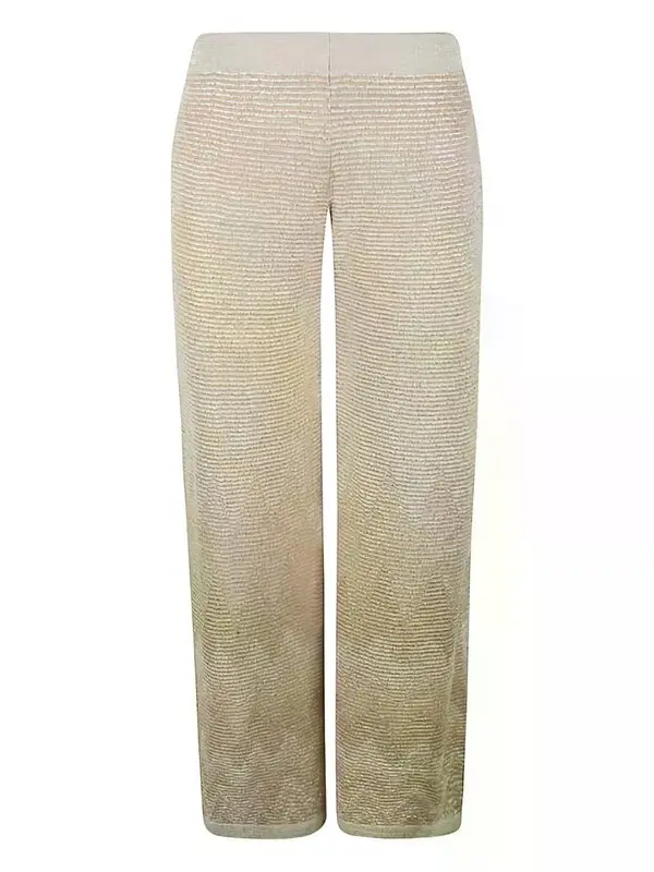 D.exterior Ribbed Trousers