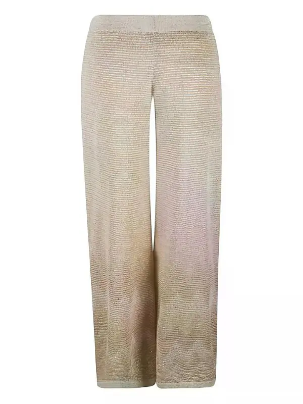 D.exterior Ribbed Trousers
