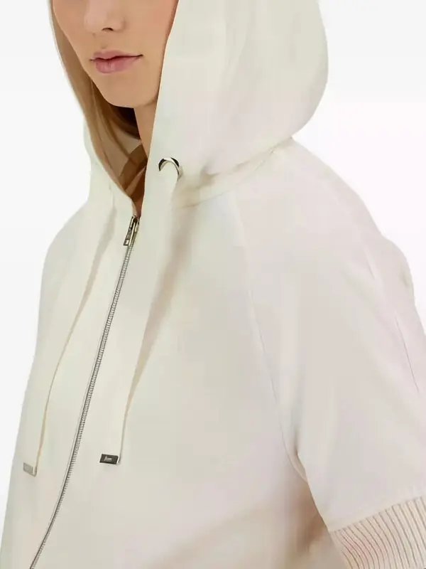 Herno Hooded Zip-up Jacket