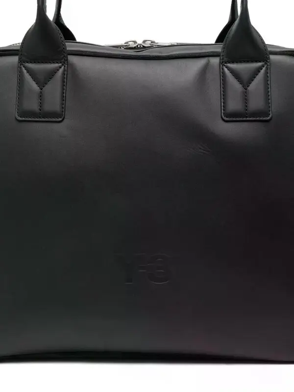 Y3 Debossed-logo Shoulder Bag