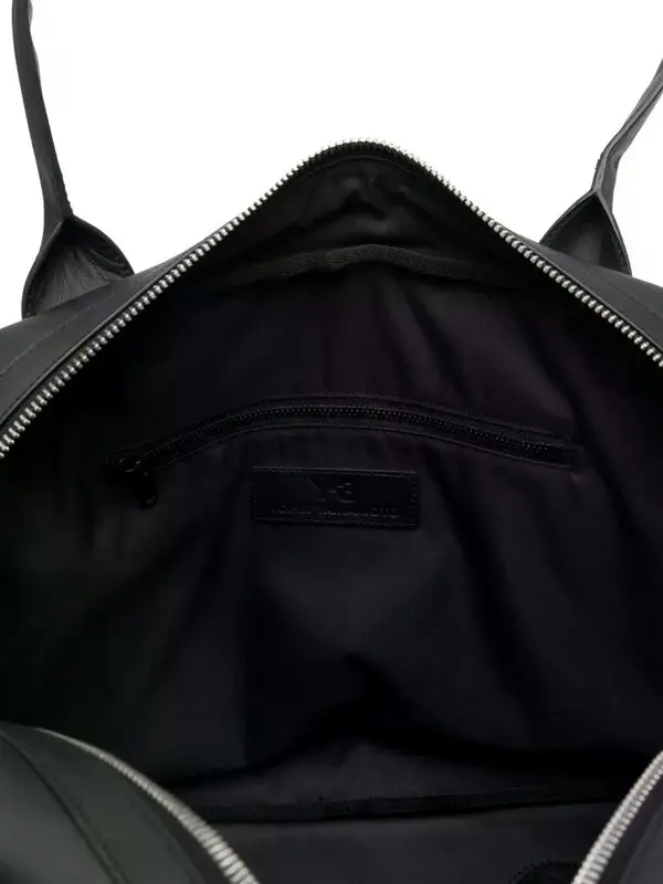 Y3 Debossed-logo Shoulder Bag