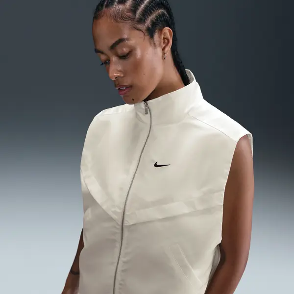 Nike Sportswear Windrunner Shine Vest - White