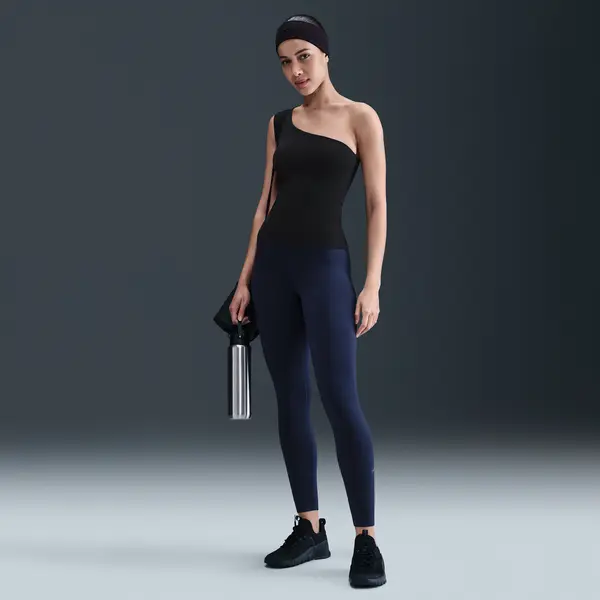 Nike One Therma-fit High-waisted Full-length Leggings - Blue