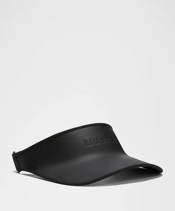 Lululemon Removable Sweatband Formed Visor - Black
