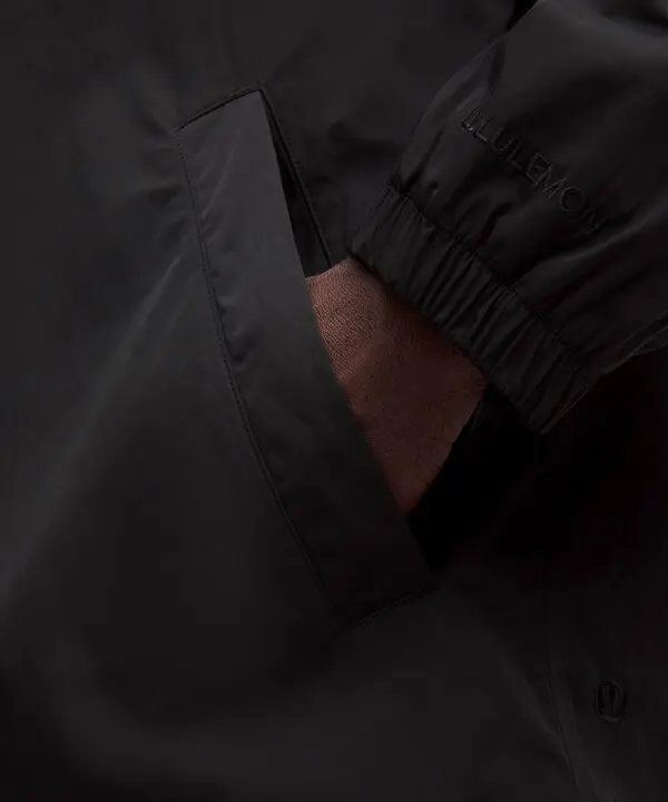 Lululemon Relaxed Fit Coaches Jacket - Black