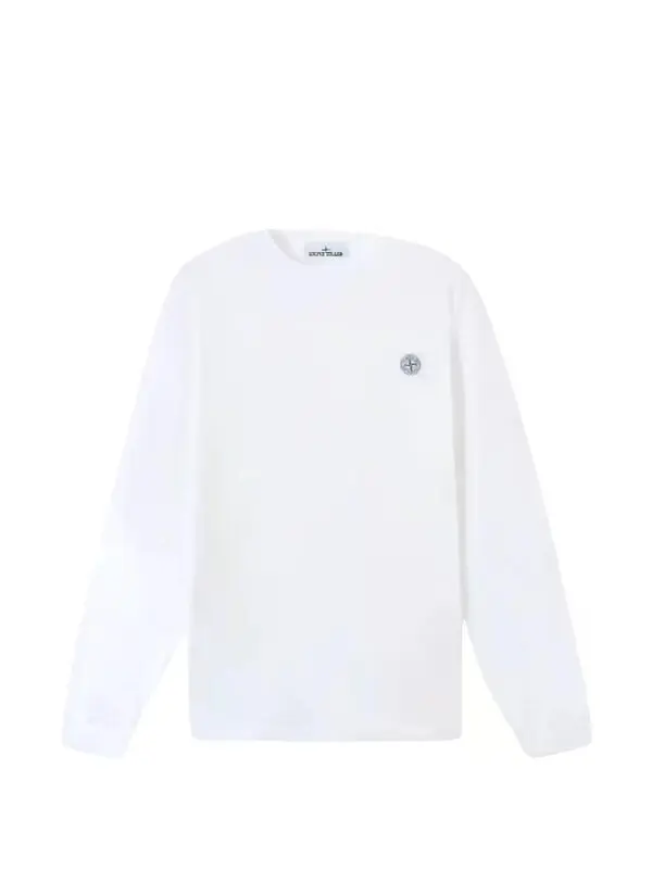 Stone Island Logo-patch Long-sleeve T-shirt