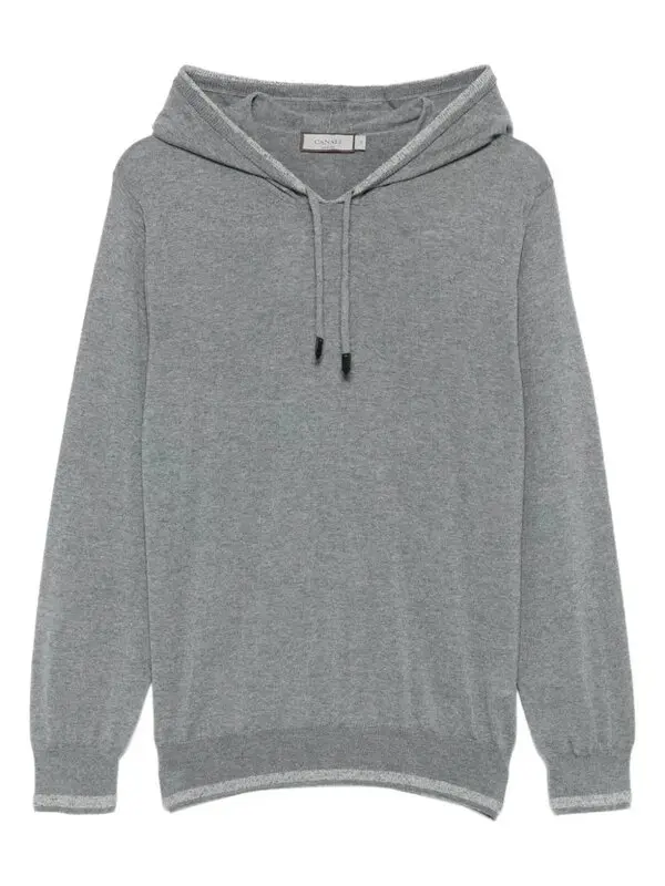 Canali Hooded Sweatshirt - Grey