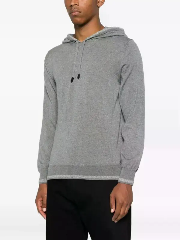 Canali Hooded Sweatshirt - Grey