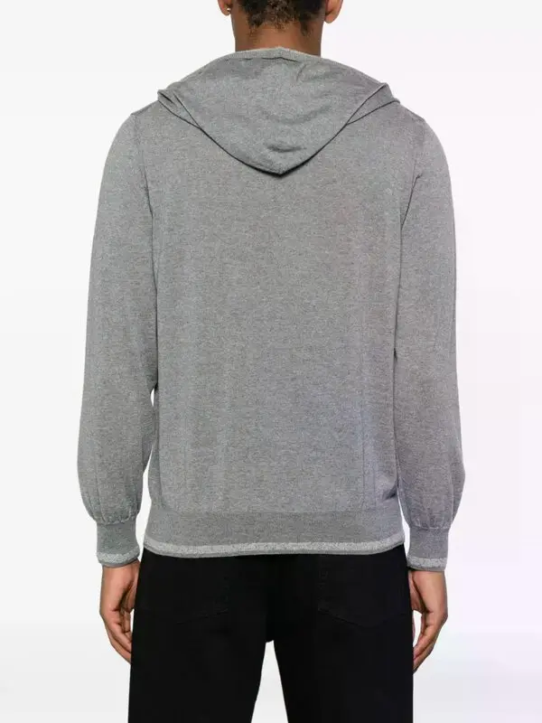 Canali Hooded Sweatshirt - Grey