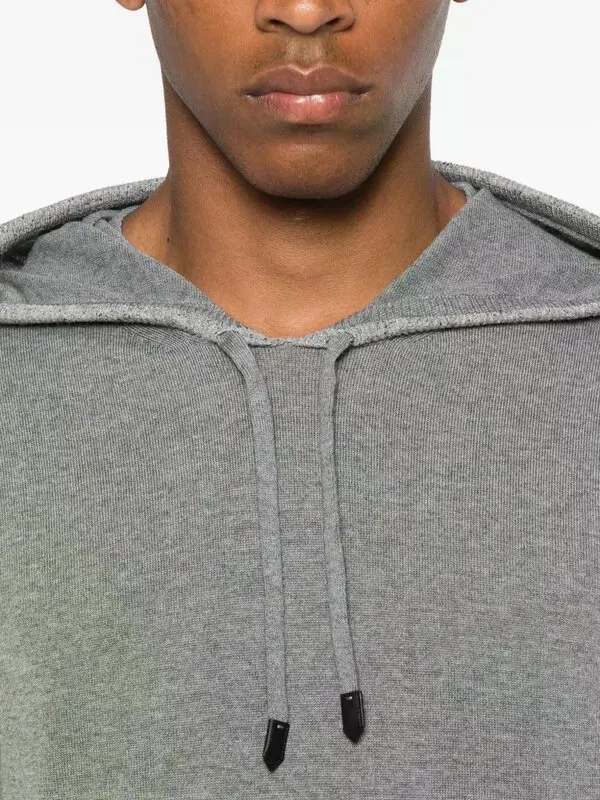 Canali Hooded Sweatshirt - Grey