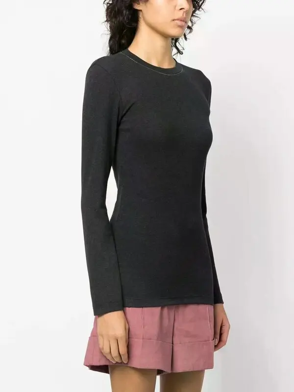 Brunello Cucinelli Chain Collar Top