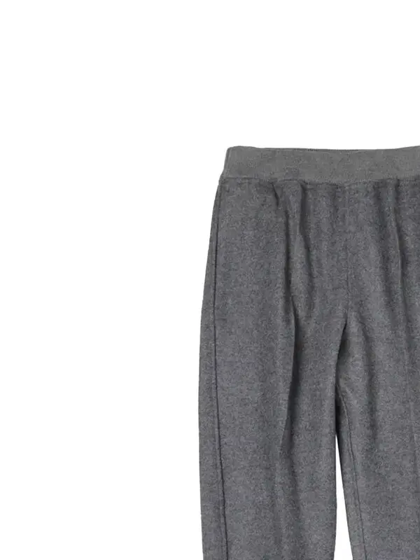 JIL SANDER Ribbed-cuff Wool Trousers
