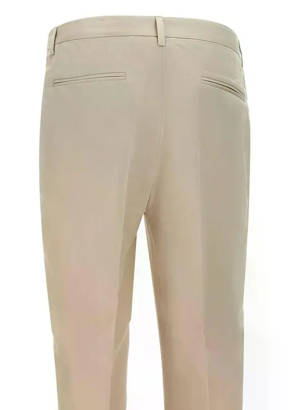 DEVORE INCIPIT Pleated Front Trousers - Neutrals