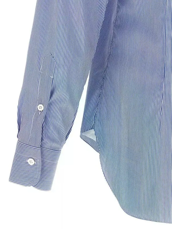 BARBA NAPOLI Striped Shirt - Blue