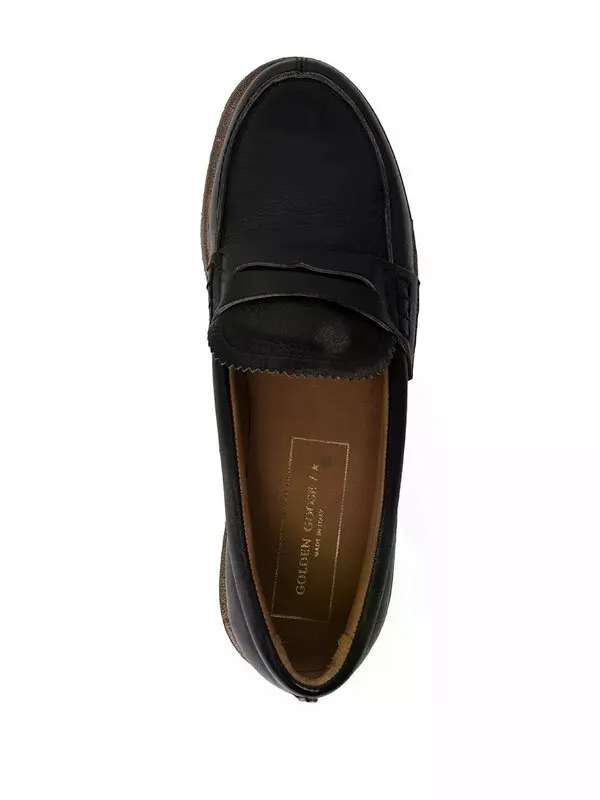 GOLDEN GOOSE Leather Loafers