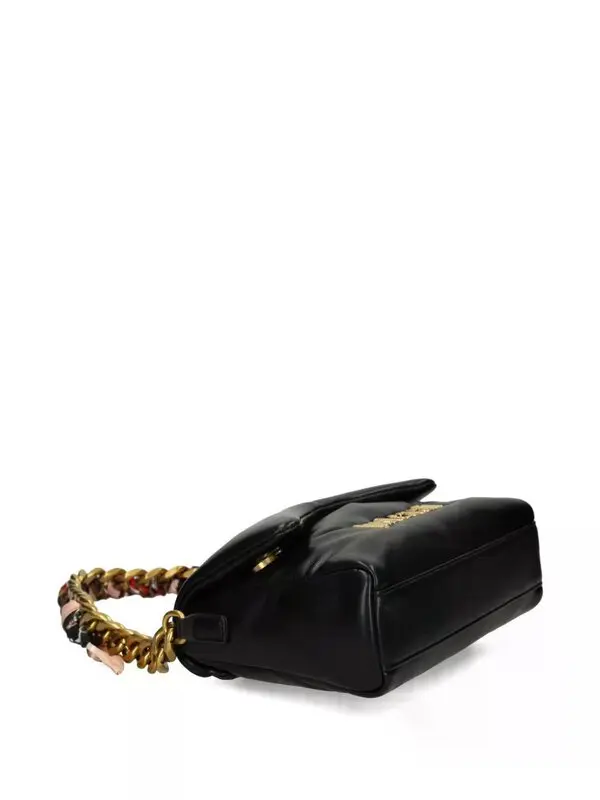 Just Cavalli Padded Shoulder Bag With Chain Strap
