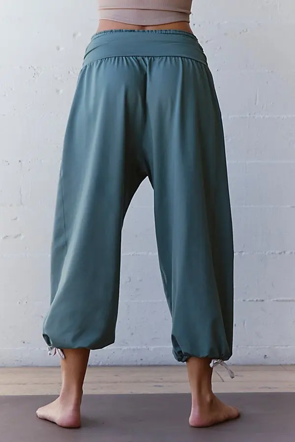Free People Take It Easy Pants - Olive Ash