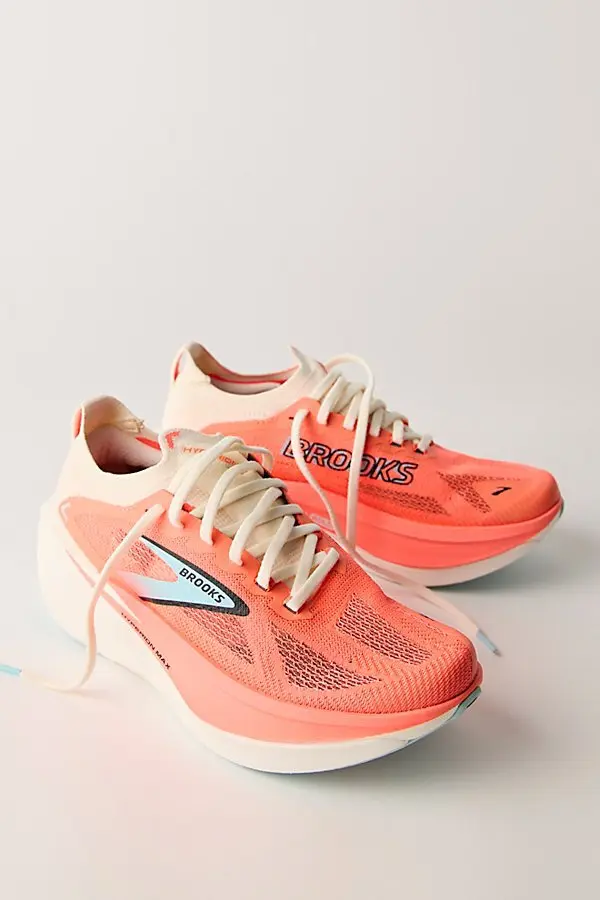 Brooks Hyperion Max 3 Sneakers - Coconut/fiery Coral/atomi