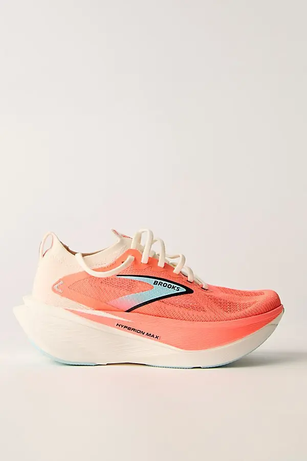 Brooks Hyperion Max 3 Sneakers - Coconut/fiery Coral/atomi