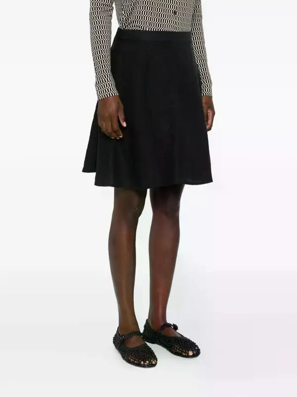 Marc O'polo Flared Mini Skirt - Black