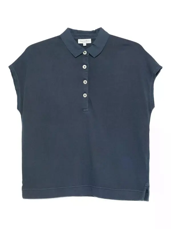Marc O'polo Short-sleeve Button Top