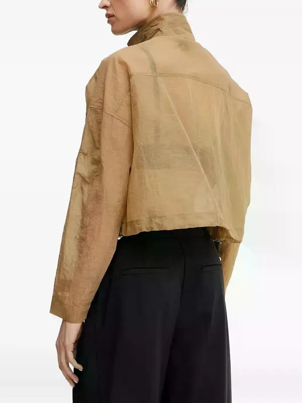 Pinko Flap-pocket Cropped Jacket