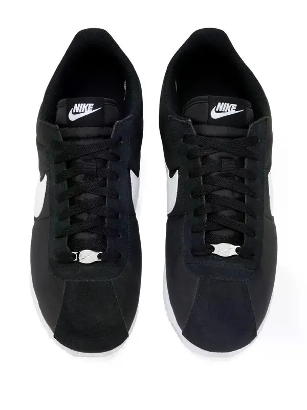 Nike Swoosh Nylon Sneakers - Black