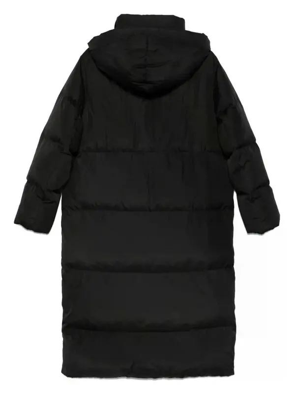 Marc O'polo Hooded Flap-pocket Coat - Black