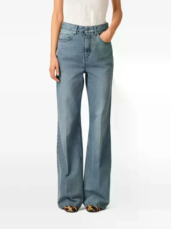 AMI Paris Flare Fit Cotton Jeans