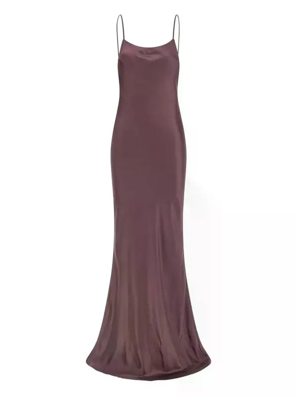 Andamane Ninfea Evening Dress - Brown