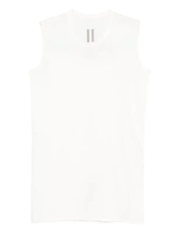 Rick Owens Round-neck Tank Top - White