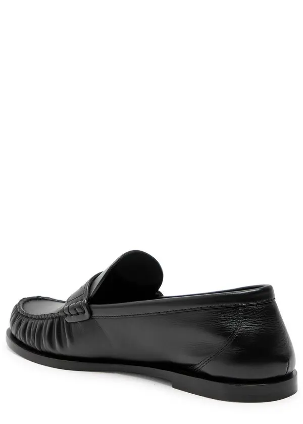 Saint Laurent Ryan Leather Loafers