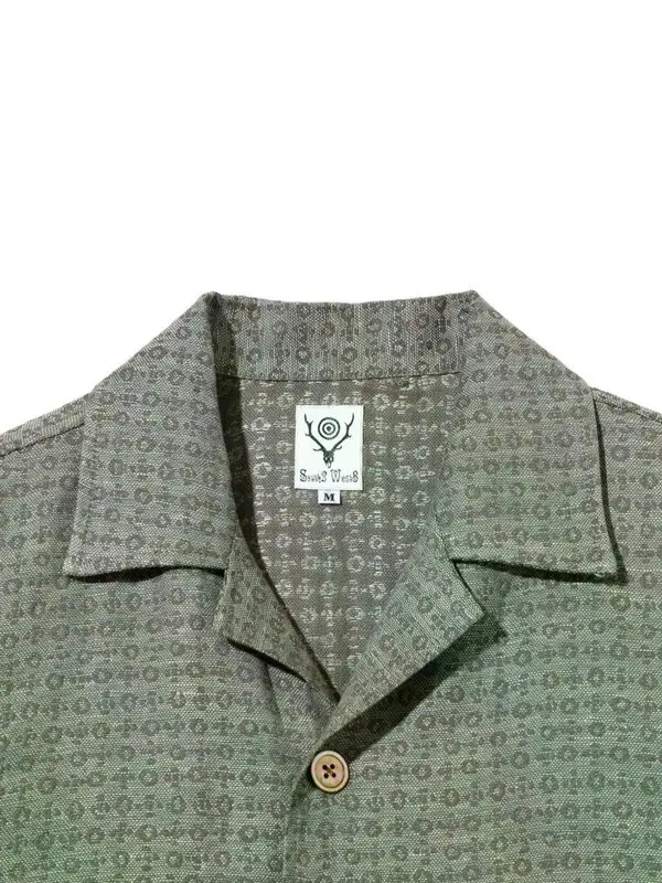 SOUTH2 WEST8 Cabana Revere-collar Patterned Shirt