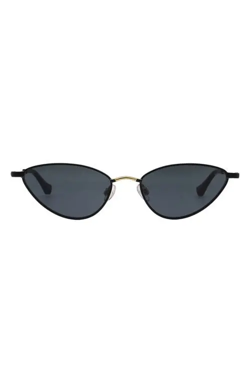 FLORENCE BY MILLS 53mm Cat Eye Sunglasses - Matte Black