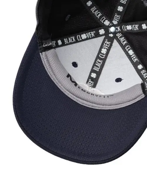 BLACK CLOVER Iron X Orca Fitted Cap - Navy