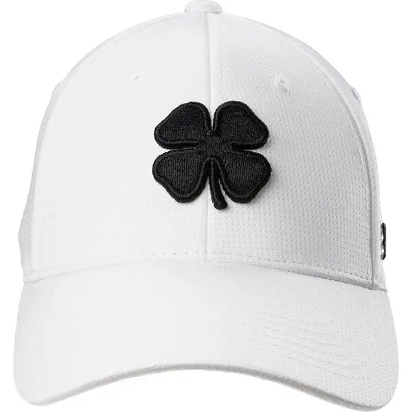 BLACK CLOVER Iron X Snow Fitted Hat - White