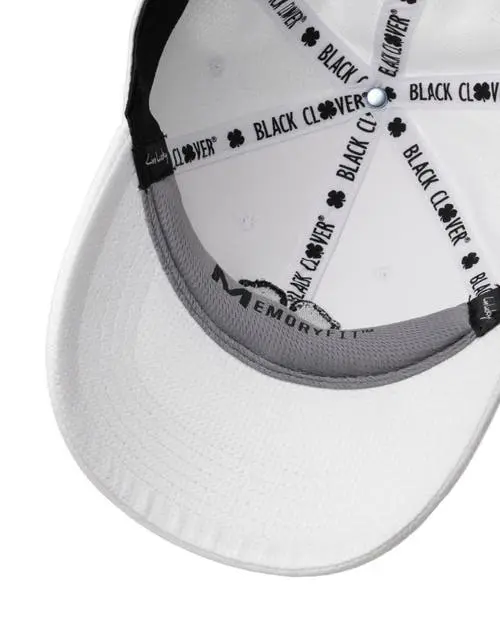BLACK CLOVER Iron X Snow Hat - White