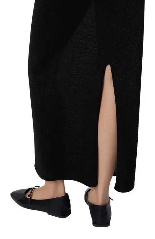 Missoni Long Skirt With Slit - Black