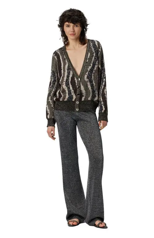 Missoni Straight-leg Long Pants In Vanisé Knit