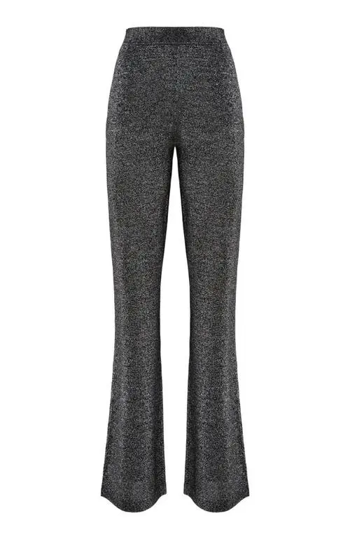 Missoni Straight-leg Long Pants In Vanisé Knit