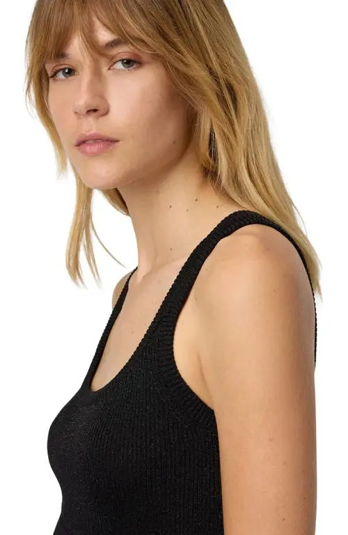 Missoni Tank Top In Viscose And Lamé Blend - Black