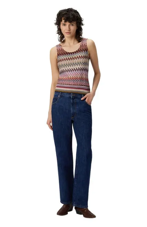 Missoni Zigzag Knit Tank Top